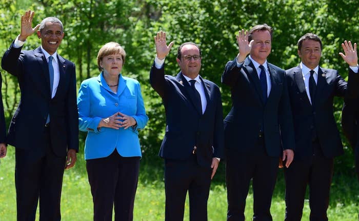 This One Incredible Photo Shows How Brutal 2016 Has Been On World Leaders