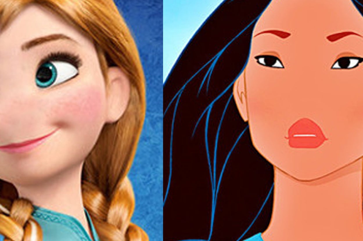 Here’s What The Disney Princesses Would Look Like Without Noses