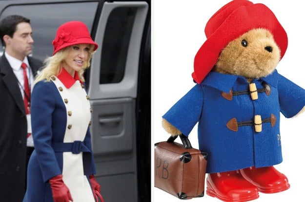 9 Things Kellyanne Conway Looked Like At The Inauguration
