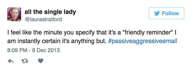 Literally Just 14 Relatable Tweets About Passive-Aggressive Work Emails