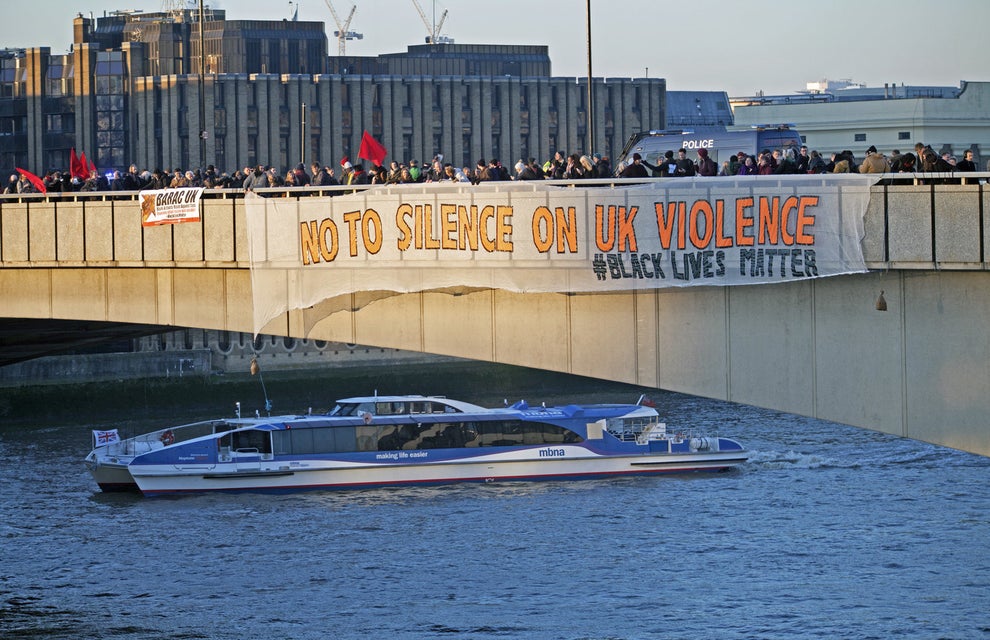 More Than 150 Trump Protest Banners Are Being Dropped Over Bridges ...