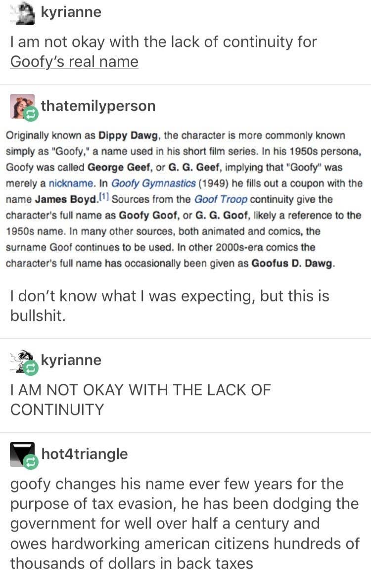 really continuity 2017