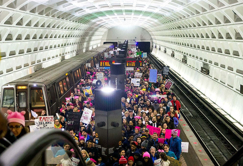 32 Of The Most Powerful Photos Of Women's Marches Around The World