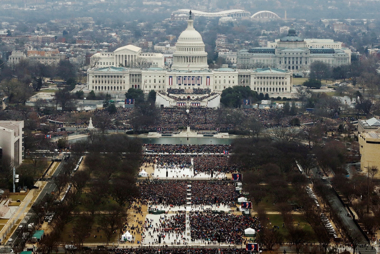 These Maps Show How The Feds And Cops Watched Trump’s Inauguration And ...