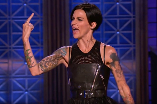 Ruby Rose Singing "Bitch" On "Lip Sync Battle" Is Too Damn Perfect