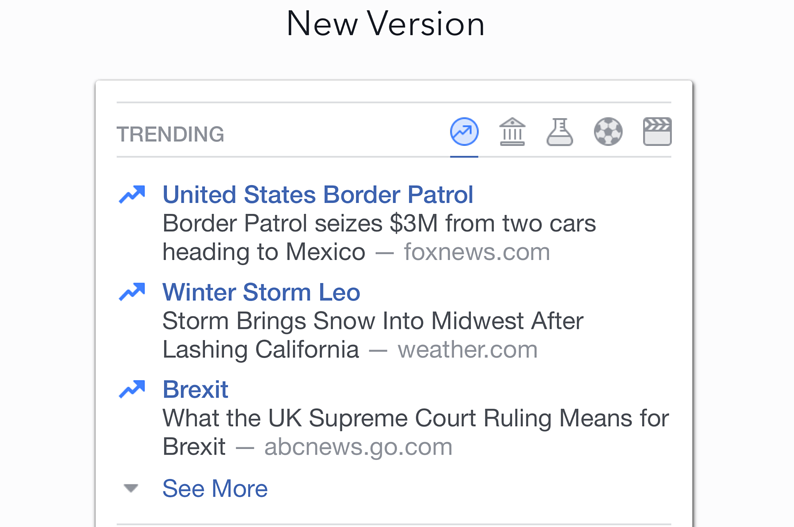 Facebook Changed Its Trending Product To Make It Show The Same Stuff to ...