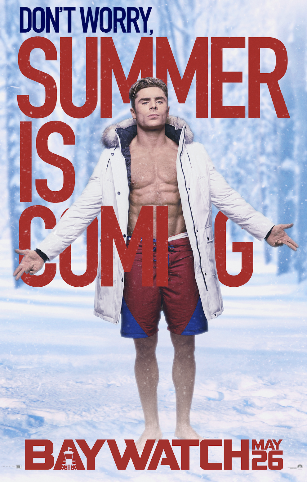 The New "Baywatch" Character Posters Will Quench Your Thirst