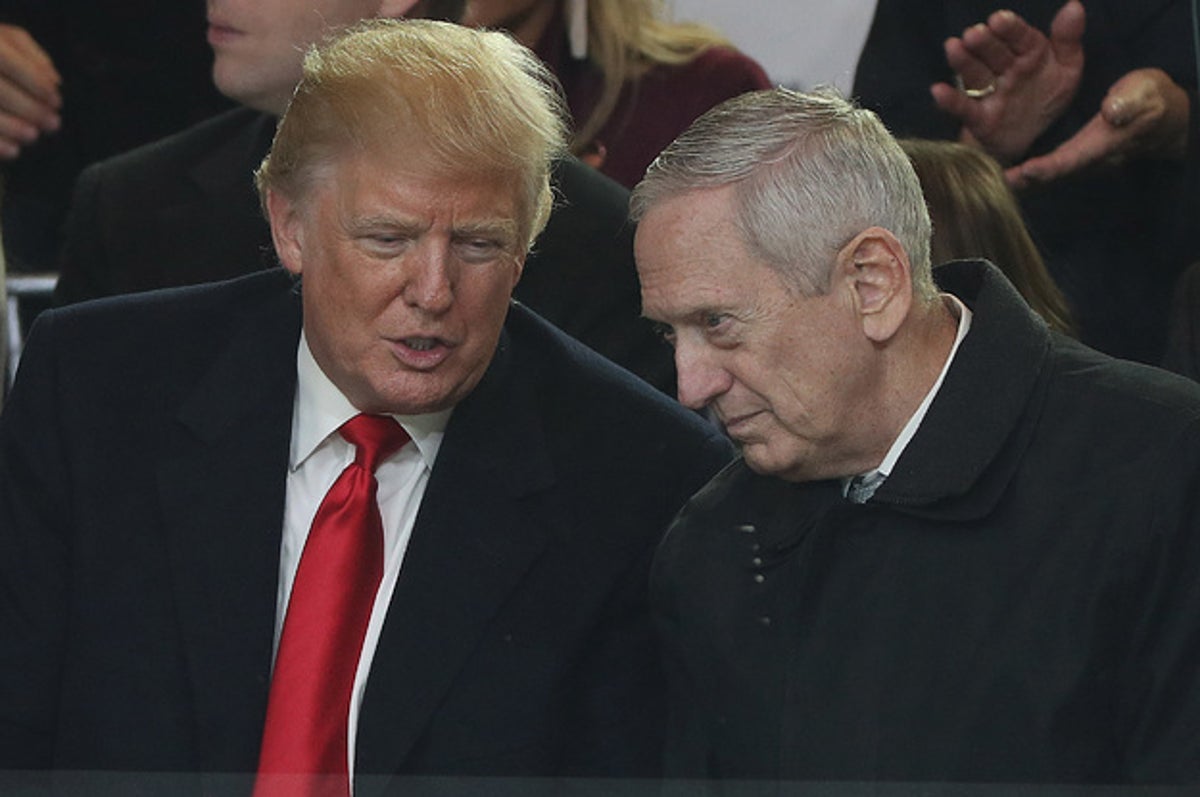 Trump's Defense Secretary May Be The One Staffer He's Willing To Listen To
