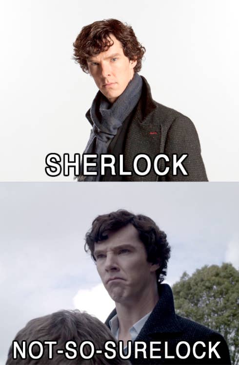 bbc sherlock funny