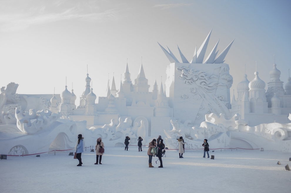 This Entire City Is Made Out Of Ice And It Will Blow Your Mind