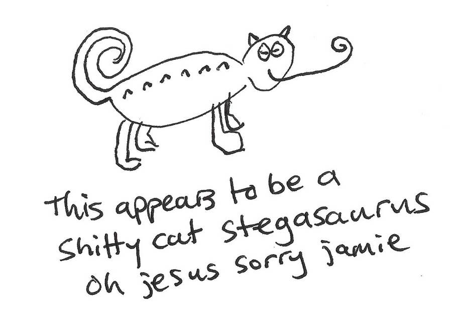 chameleon drawing from memory