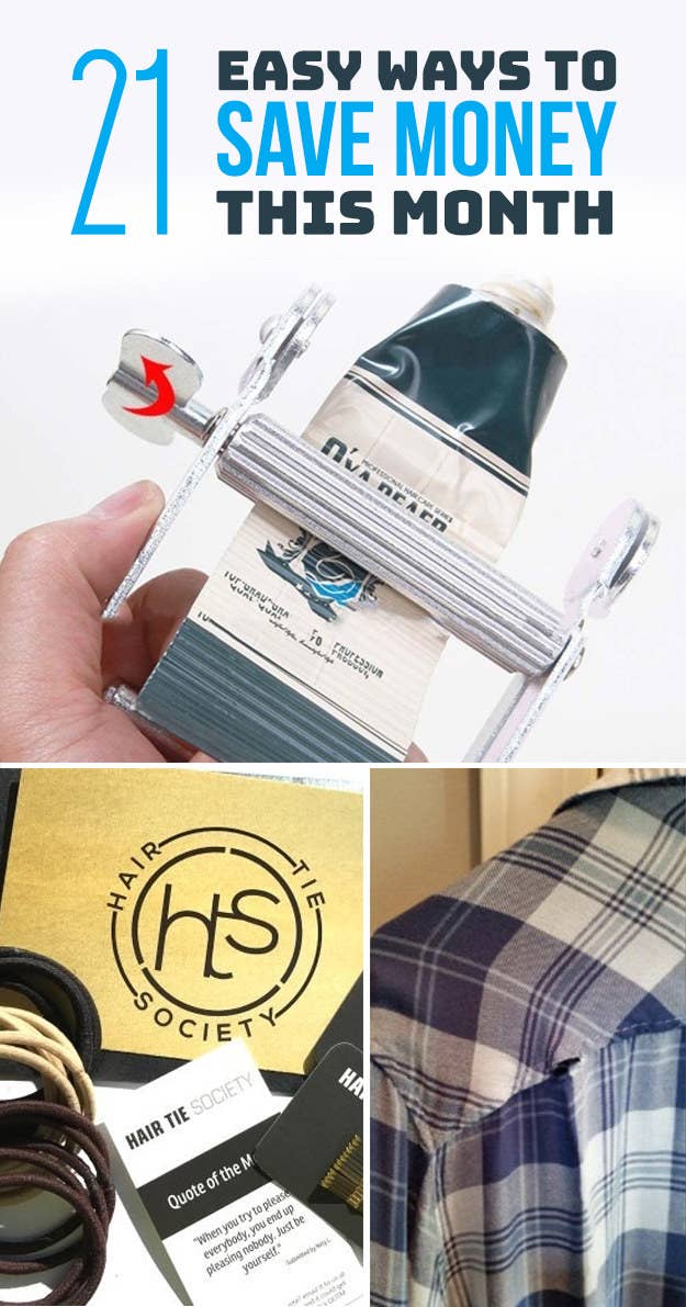 21 Clever Ways To Spend Less Money This Month