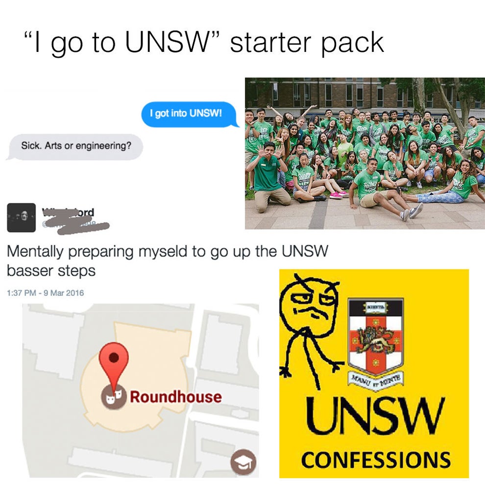 14 Australian University Starter Packs That Are So Real It Hurts