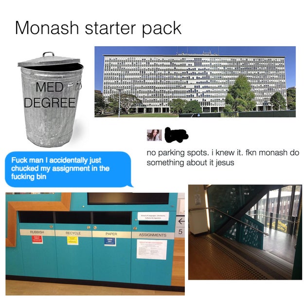 14 Australian University Starter Packs That Are Super Spot On
