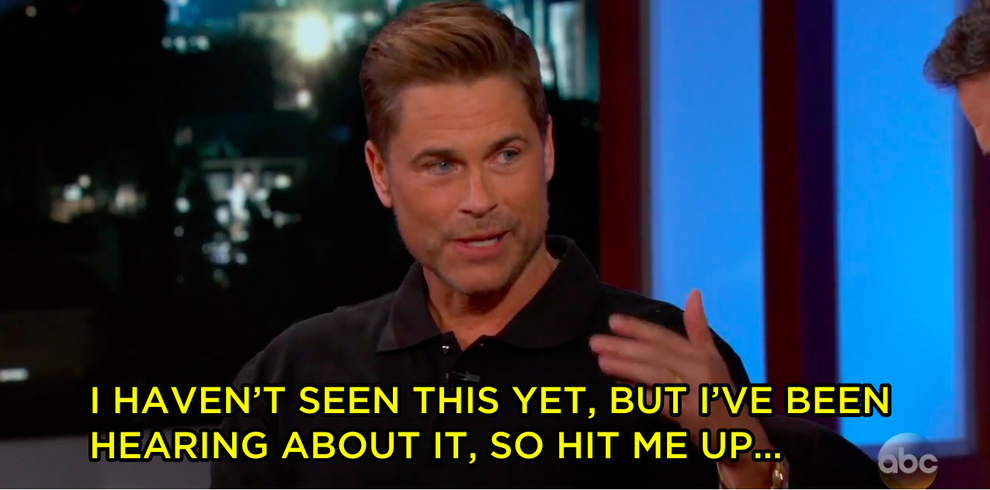 Rob Lowe Addressed Those Rumors About His Crazy Demands For A Personal ...