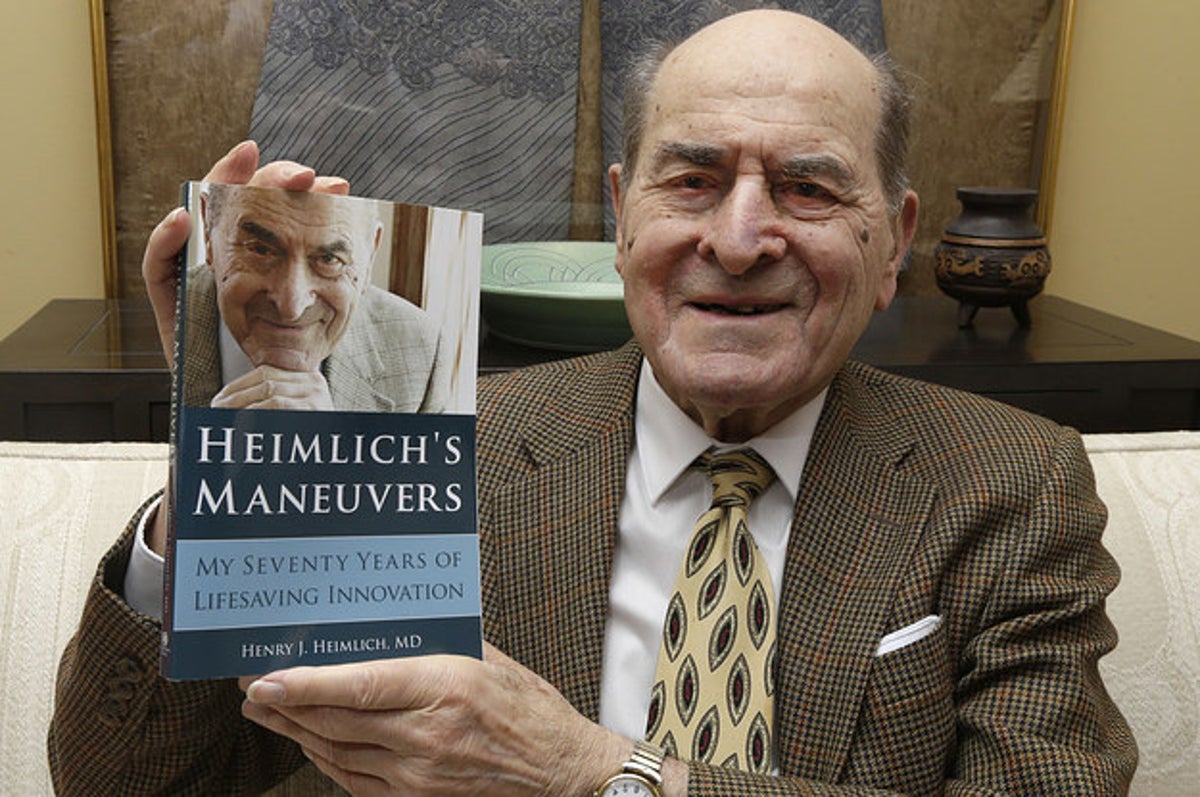 The Doctor Who Invented The Heimlich Maneuver Has Died At 96
