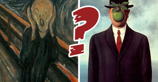 ¿Puedes distinguir la obra de arte real de la falsa?