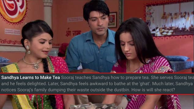 Sandhya And Suraj Off Screen
