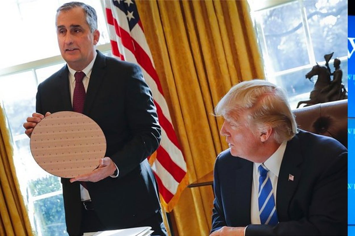 Alongside Trump, Intel Reannounces Arizona Factory It Promised To ...