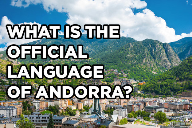 Do You Know What The Official Language Of Each Of These Countries Is?