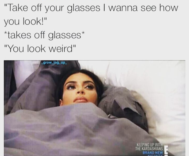 50 Memes About Wearing Glasses That Will Make You Laugh Until Your Eyes ...