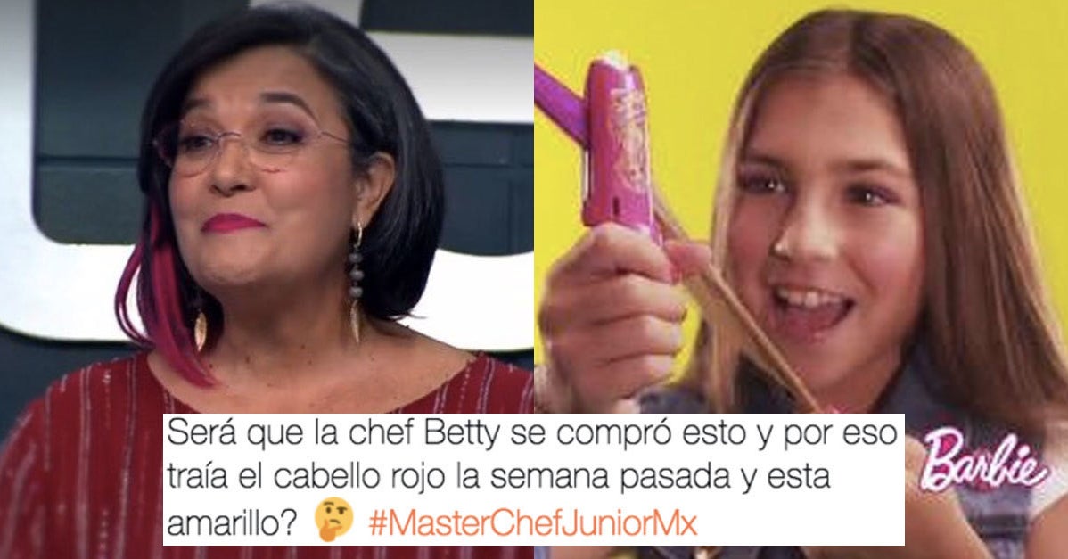 Tenemos que hablar del nuevo look de la chef Betty de 'Master Chef'