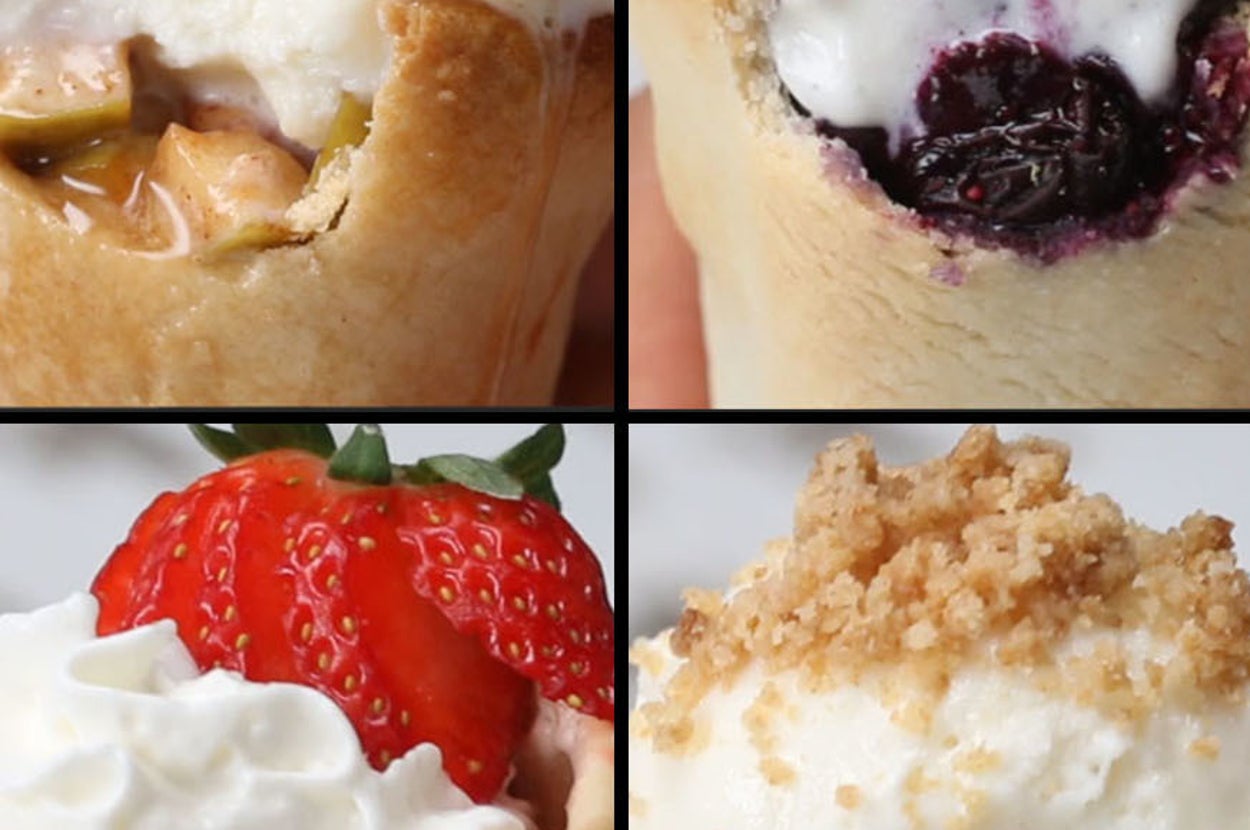 Here's How To Make Four Different Pie Cones