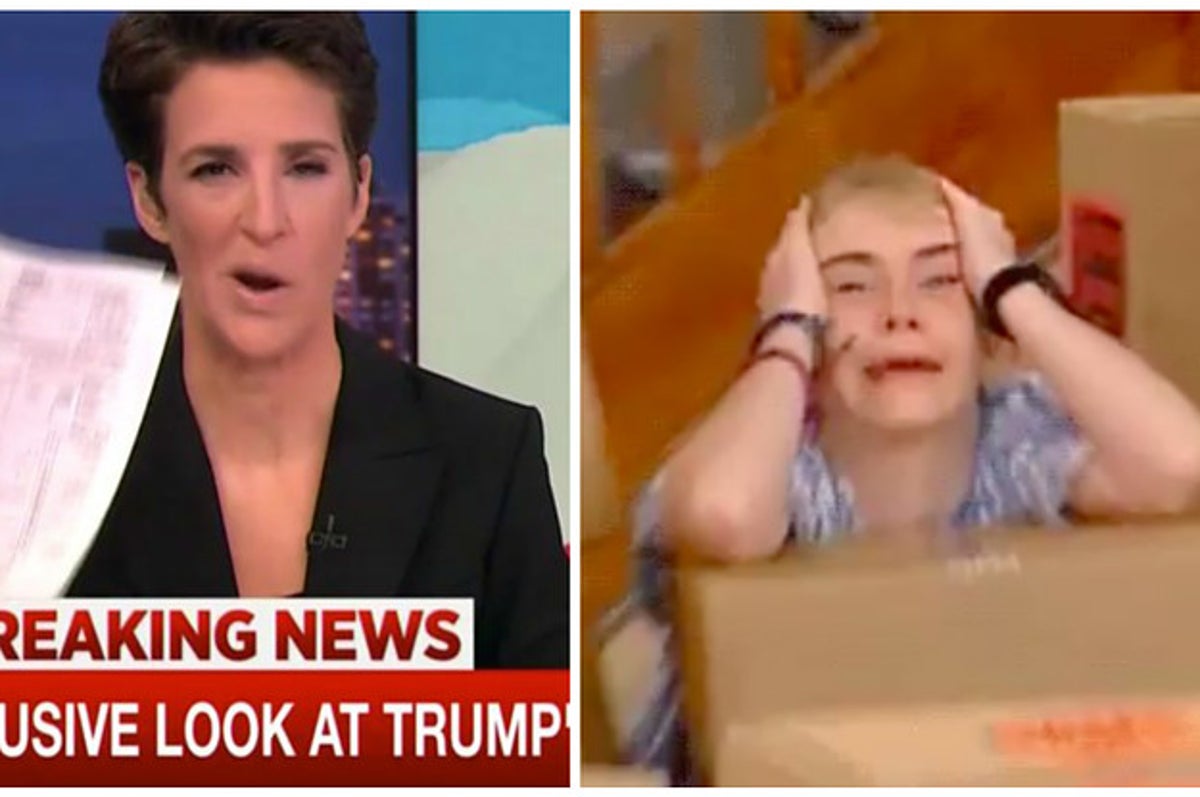 Rachel Maddow Took Forever To Reveal Trump’s Tax Returns And The ...
