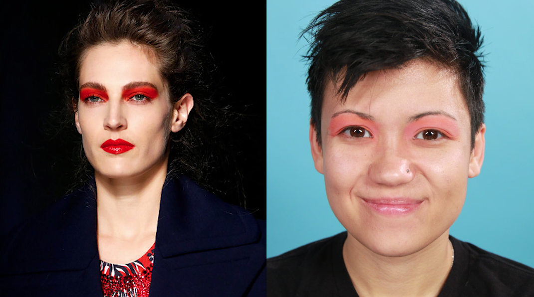 These Women Tried Runway Makeup And Realized Why People Don’t Wear That ...