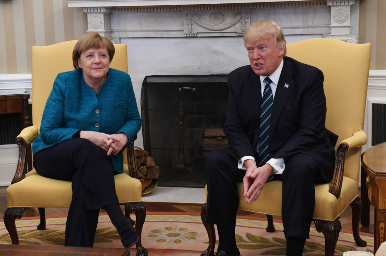 Germans Seriously Couldn't Believe Trump Didn't Shake Angela Merkel's Hand