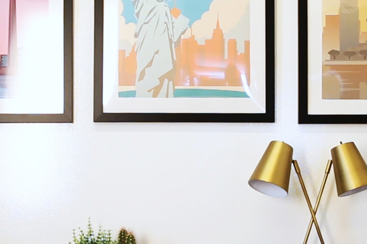 Room Looking Drab? Upgrade Posters With A Custom Mat & Frame