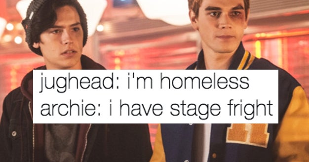 17 Tweets For Anyone Who Loves Jughead And Kinda Hates Archie On ...