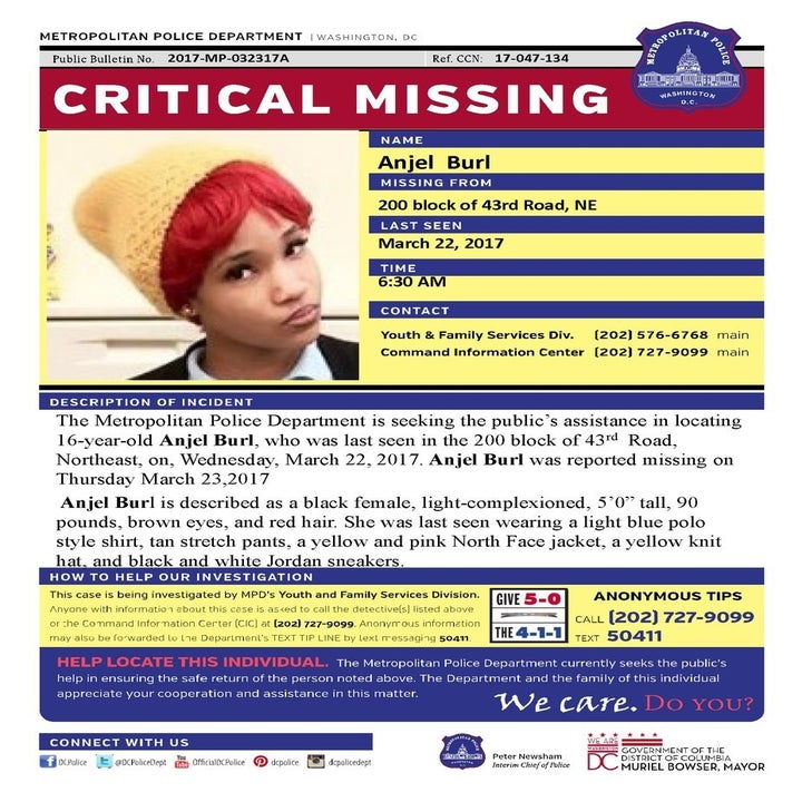 Here's What's Actually Going On With The Missing Black Girls In DC