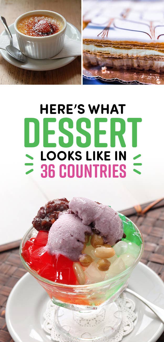 This Is What People Actually Eat For Dessert In 38 Countries Around The ...