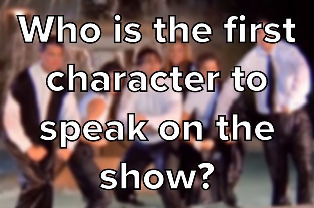 Only A True "Friends" Fan Can Answer These Questions About The First Season