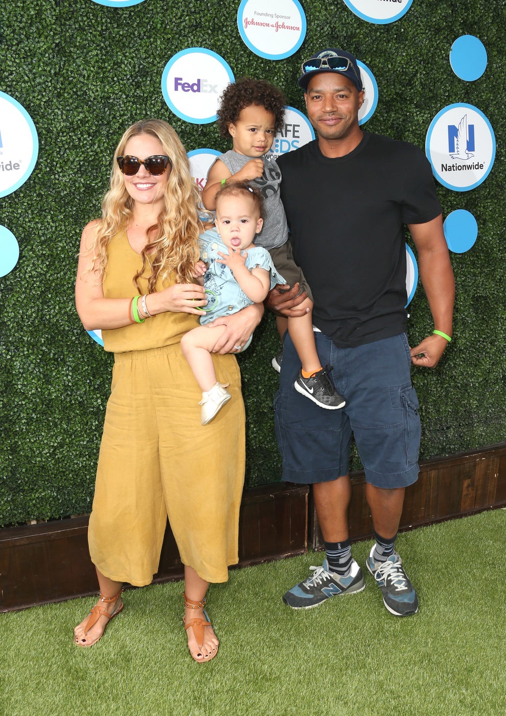 We Gotta Talk About How Goddamn Cute Donald Faison's Family Is