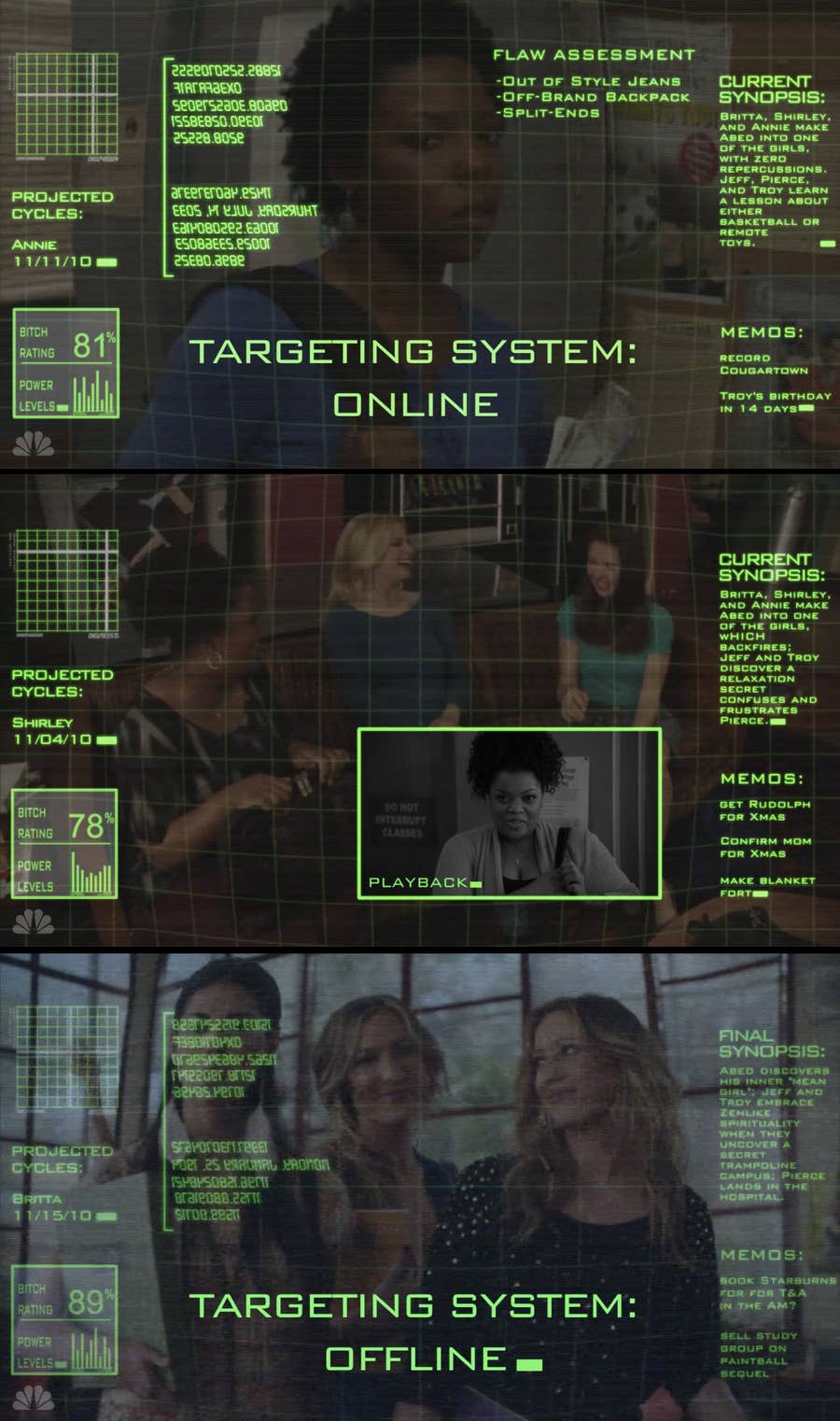 community background gags