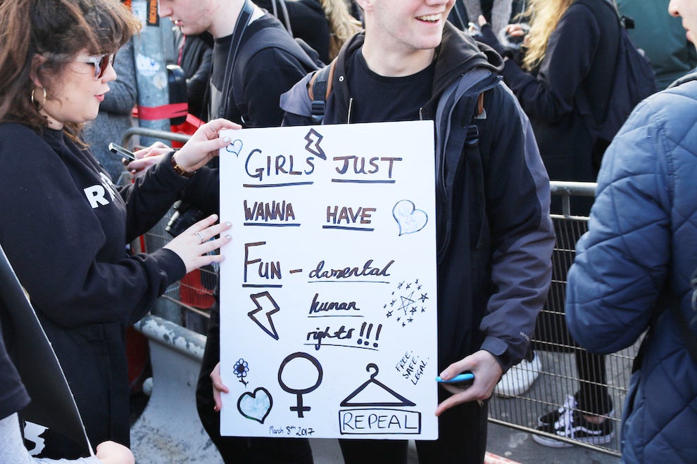19 Impossibly Clever Signs From Ireland's Women's Strike