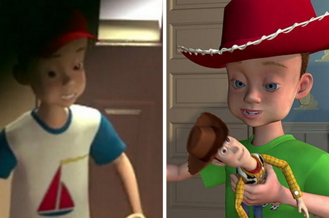 Andy's Friends From "Toy Story" Share His Face And It's Terrifying
