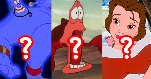 Can You Guess Which Disney Character We're Thinking Of With Less Than ...