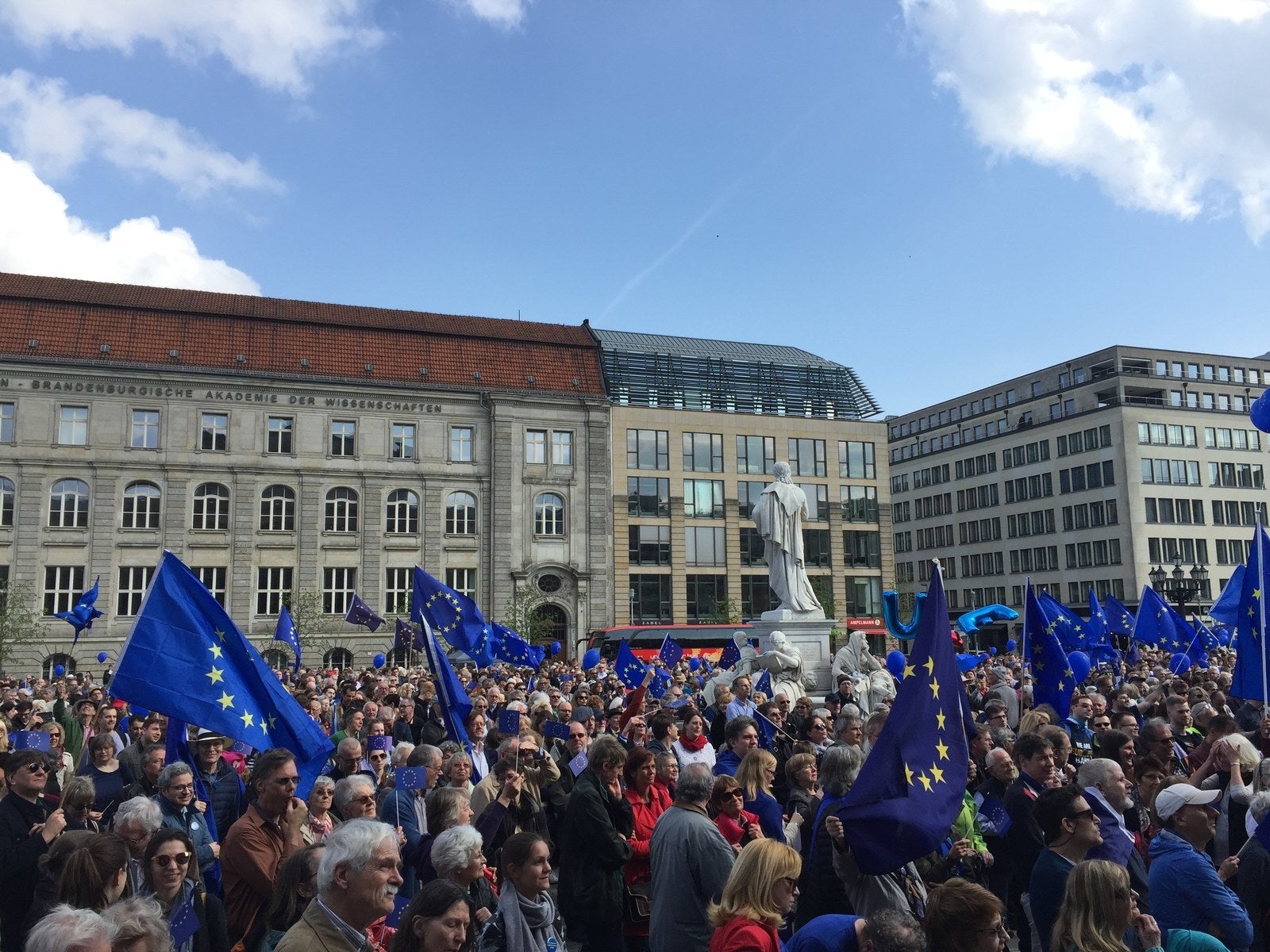 A Man Started A Small Pro-EU Rally Last Year. Now Thousands Are Showing ...