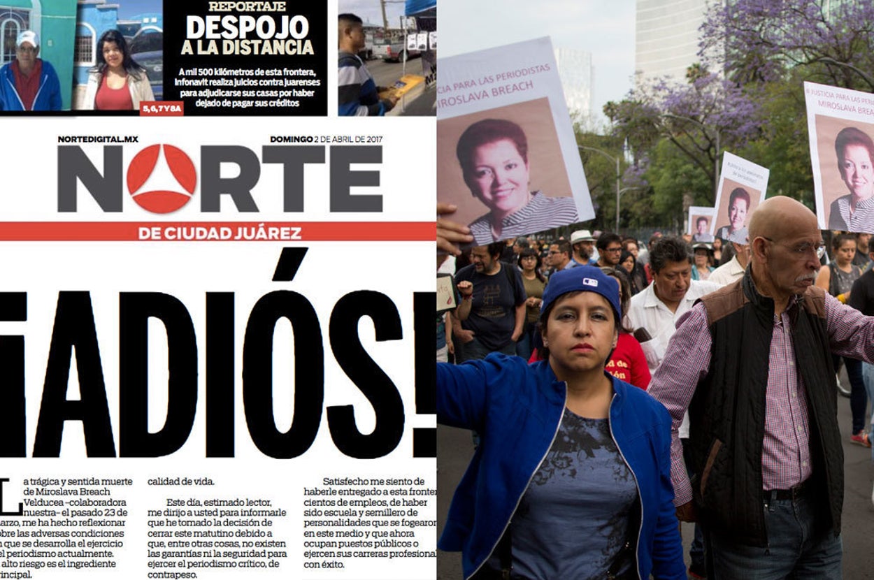 A Newspaper In Mexico Shut Down After A Journalist Was Killed