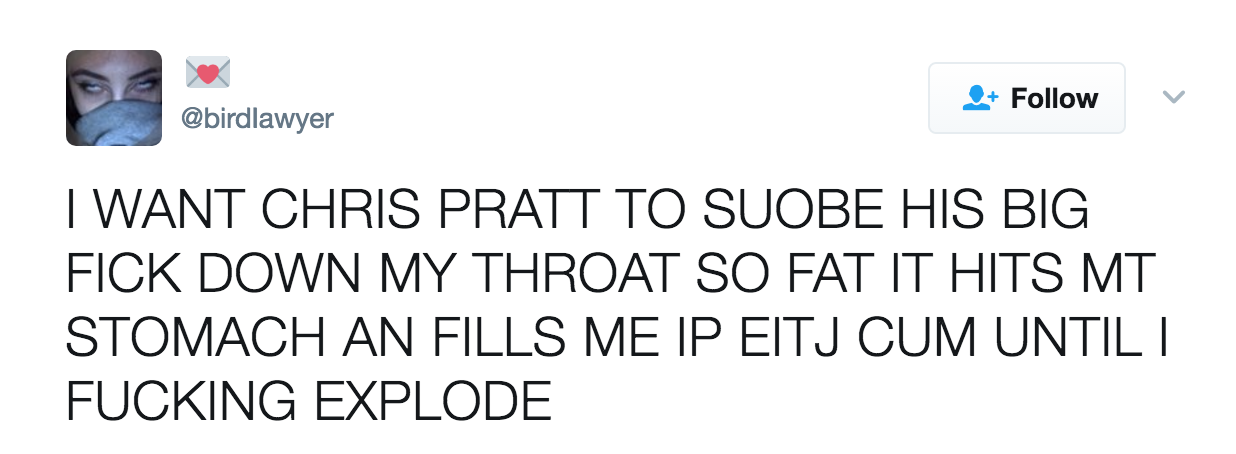 23 Extremely Thirsty Tweets About Chris Pratt That Get More Graphic The ...