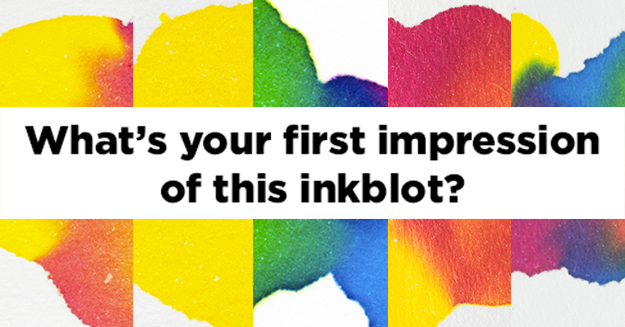 Interpret These Rainbow Inkblots To Uncover Your Actual Personality