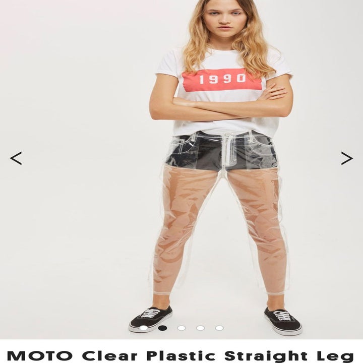 OK Topshop Has Officially Fuckin' Lost It With These Plastic Jeans