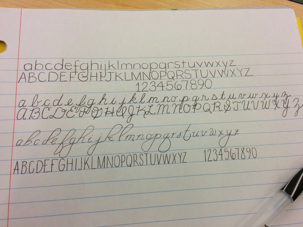 18 Pieces Of Handwriting So Satisfying They'll Make Everything OK Again