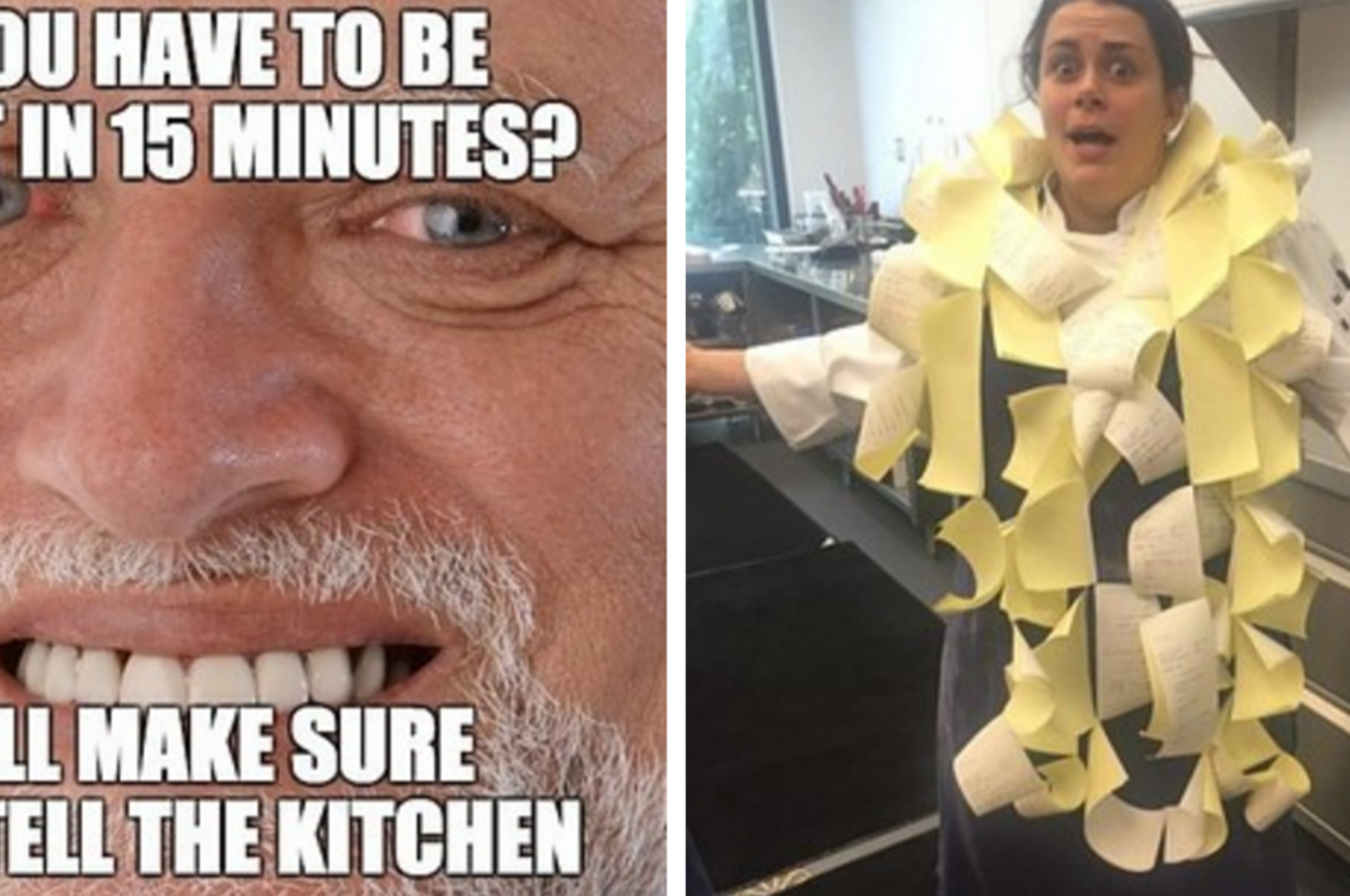 16 Stages Every Restaurant Worker Goes Through During A Lunch Rush
