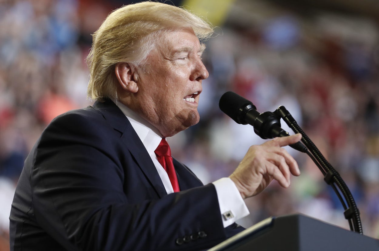 Trump Read "The Snake" On His 100th Day As President As A Metaphor For ...