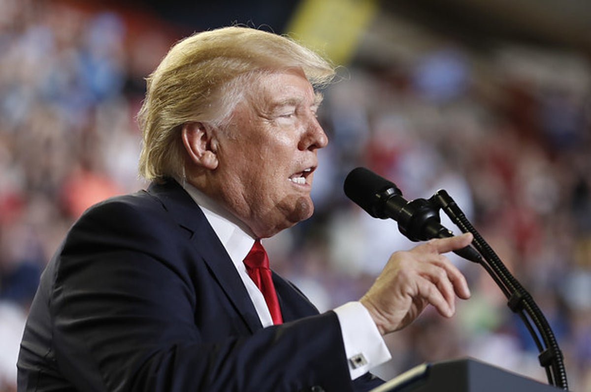 Trump Read "The Snake" On His 100th Day As President As A Metaphor For ...