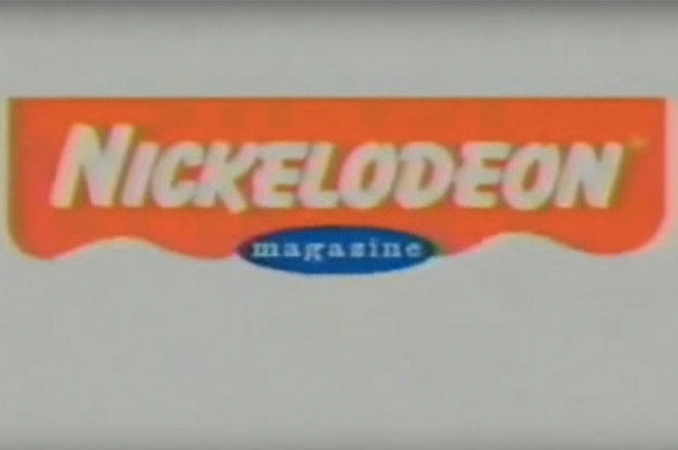 You Probably Remember This Classic Nickelodeon Magazine Commercial ...